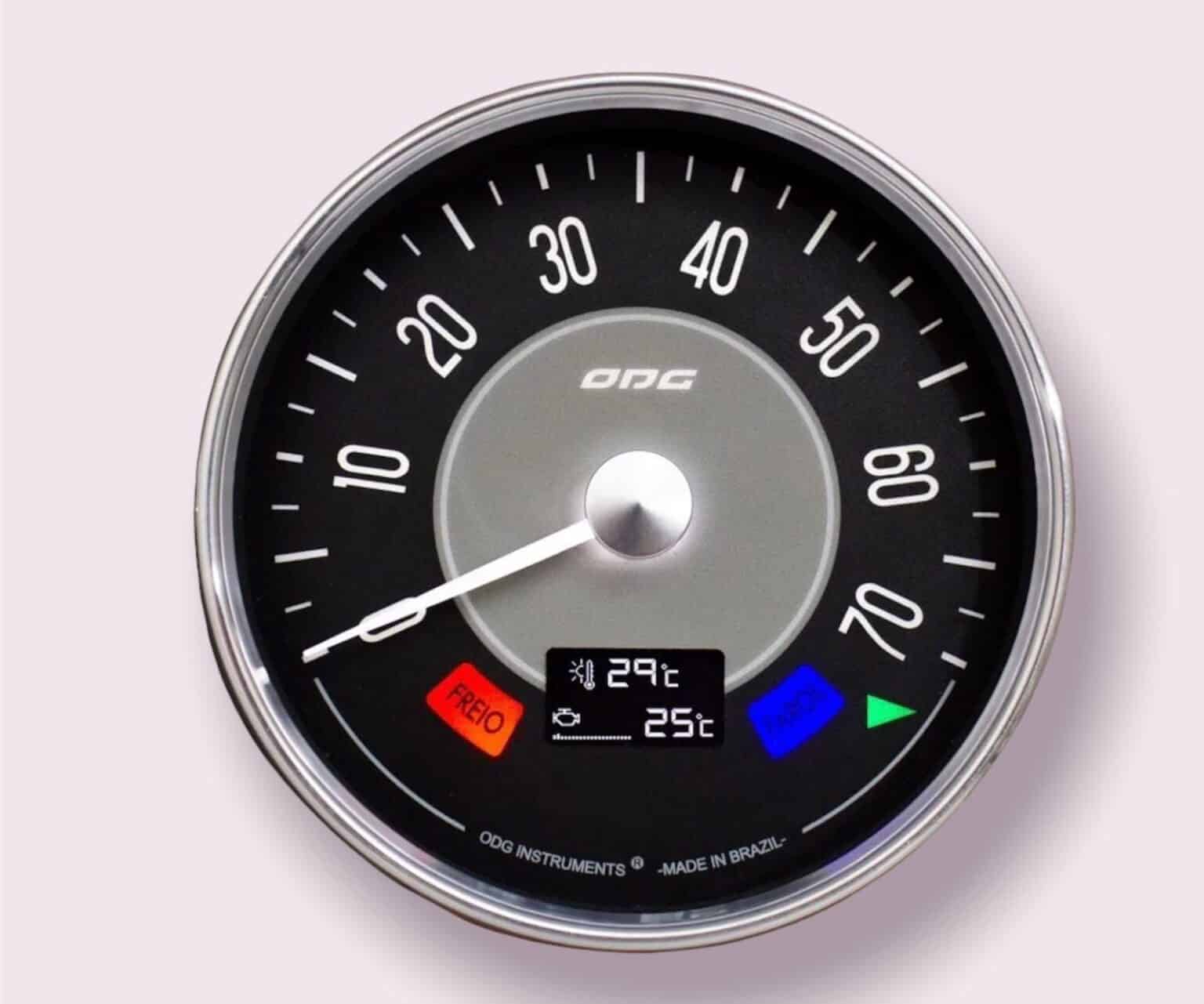 Painel de Instrumentos Digital Chevrolet C10 C14 Veraneio - Performance V8