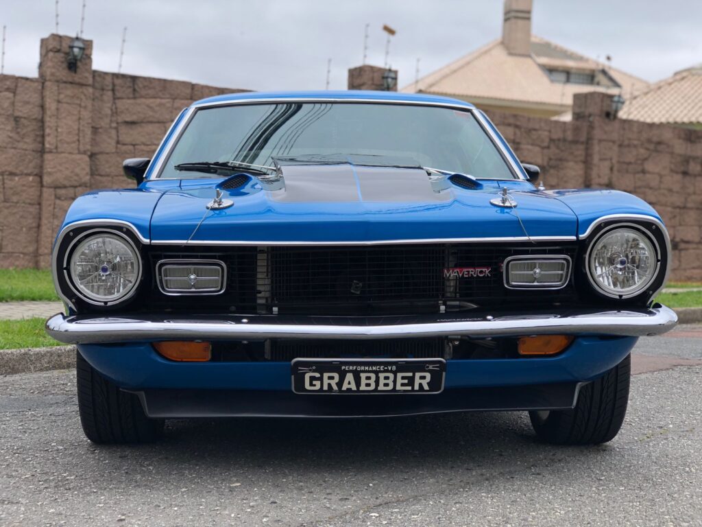 Grade Dianteira Radiador Ford Maverick Grabber USA - Performance V8
